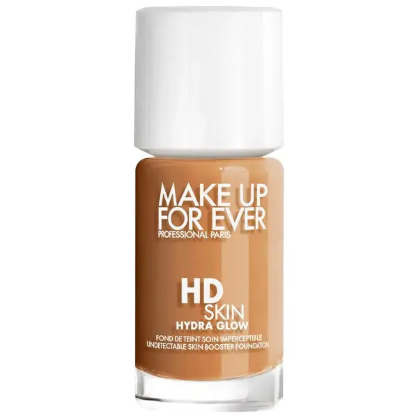 MAKE UP FOR EVER Hd Skin Hydra Glow Hydrating Foundation With Hyaluronic Acid 1n00 Alabaster - 3y50  - Warm Maple